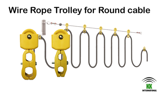SLING WIRE TROLLEY ลูกล้อวิ่งบนสลิง