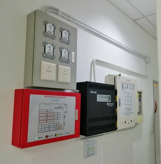 องค์ประกอบของระบบสัญญาณเตือนอัคคีภัย แจ้งเหตุเพลิงไหม้ (Fire alarm system)