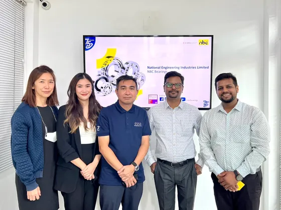 บริษัท นีโอ แบริ่ง ซัพพลาย จำกัด ได้จับมือกับ NBC (India) อย่างเป็นทางการ