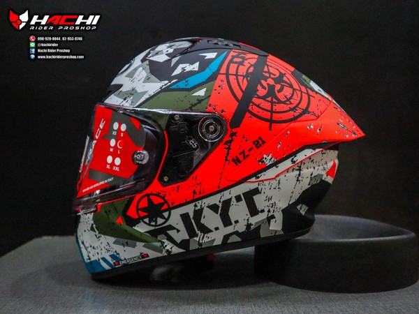 KYT: NZ Race - Blazing Matt Red