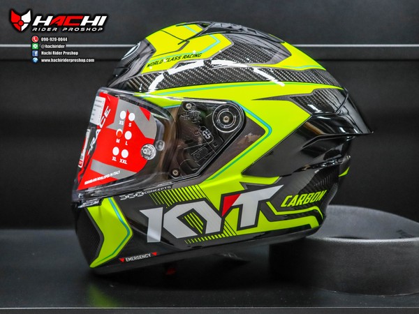 หมวกกันน็อค KYT: NZ RACE - Competition Yellow