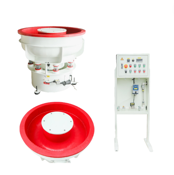 เครื่องขัดแบบเขย่าถังทรงตัว U (Rotary Vibratory Finishing Machine) New ...