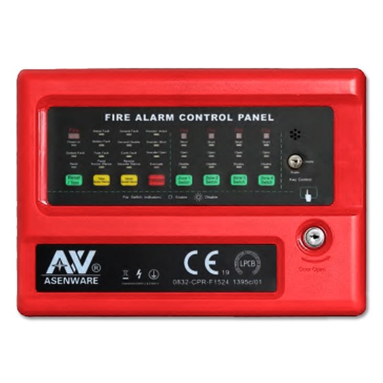 4 Zone Fire Alarm Control Panel