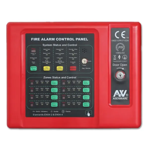 8 Zone Fire Alarm Control Panel