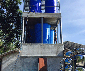 ถังเก็บน้ำทรงแก้วและทรงแอ๊ปเปิ้ล | Cone & Apple shape FRP Tank