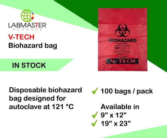 "VTECH" Biohazard bag