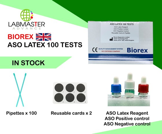 "BIOREX" ASO latex 100 test