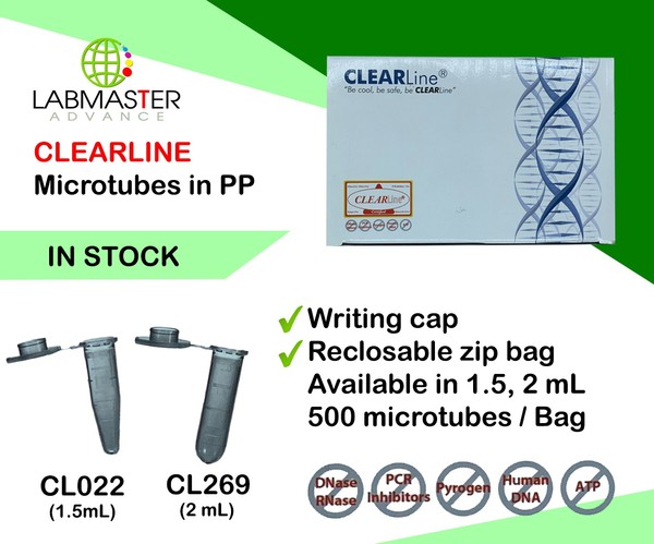 "CLEARLINE" Microtube in PP
