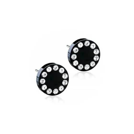 BRILLIANCE PUCK CRYSTAL (BLACK)