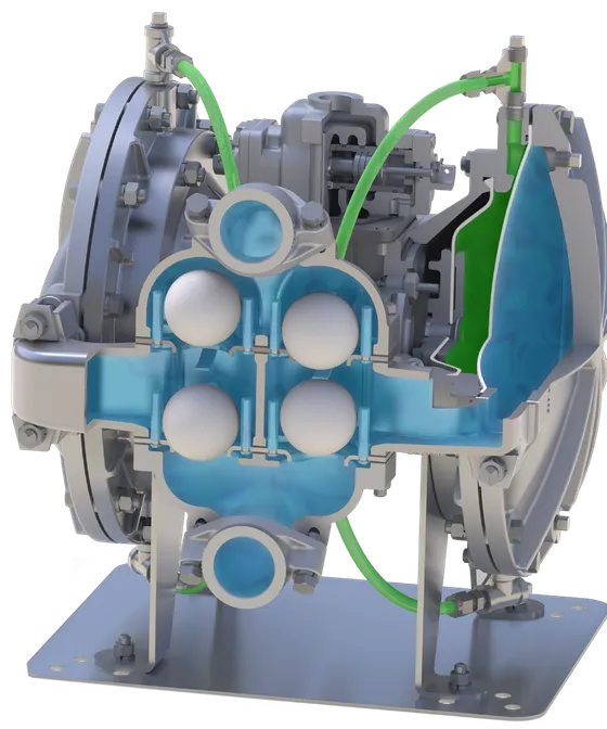 SANDPIPER® Containment Duty Ball Valve Pumps