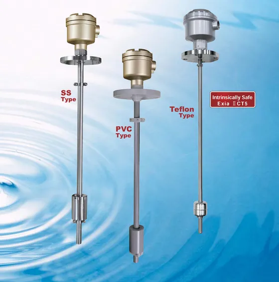 VERTICAL FLOAT TYPE LEVEL INDICATOR 'KF-100' Series