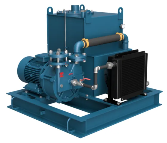 OilPack - Compact vacuum systems with total oil recirculation