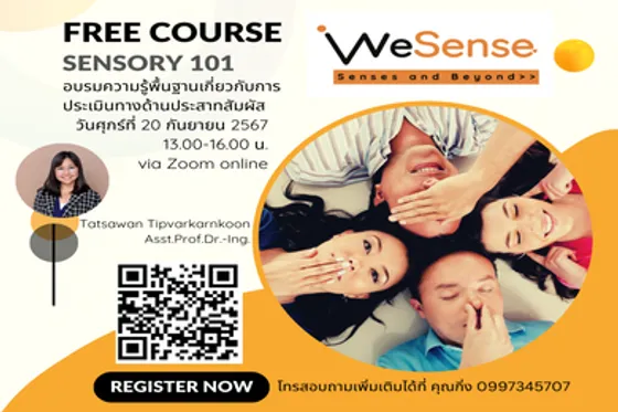 Thank everyone for their support for our Sensory 101 Free Online Course