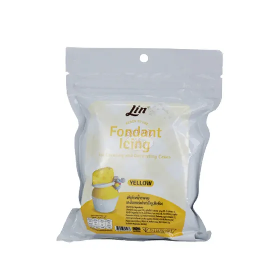 LIN Fondant Icing สีเหลือง