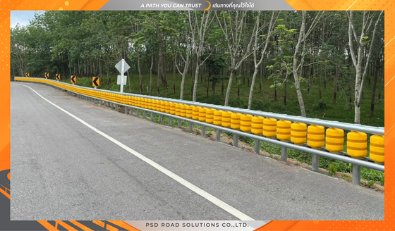 Rolling Barrier Guardrail นวัตกรรมราวกันอันตรายเพื่อความปลอดภัยสูงสุดบน ...