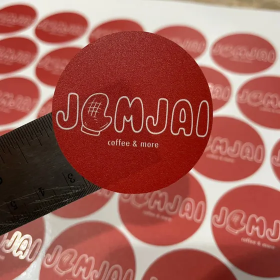 งานฉลากสินค้าร้าน Jomjai