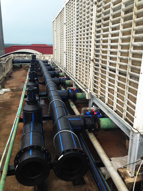Coolling tower piping Installation