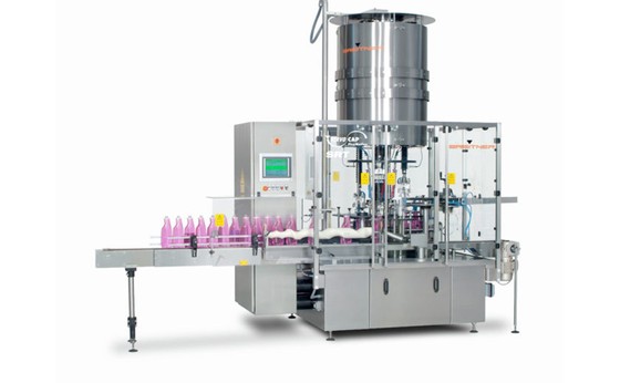 SERVO CLOSING MACHINE WITH STAR WHEEL, TYPE VSP / VTR