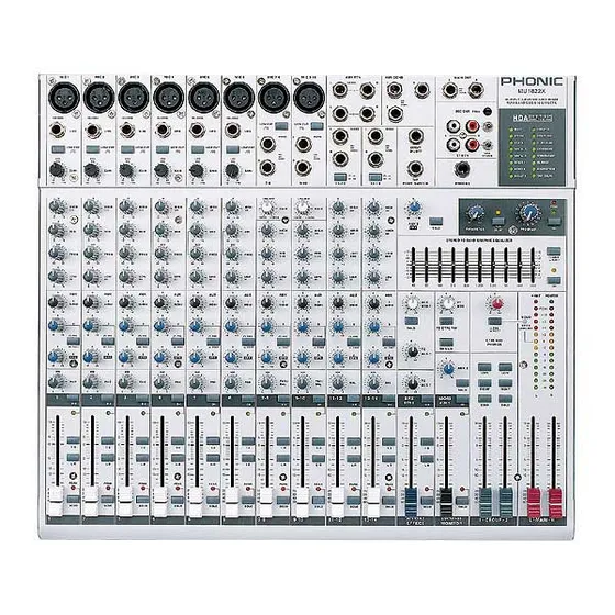PHONIC MU1822X