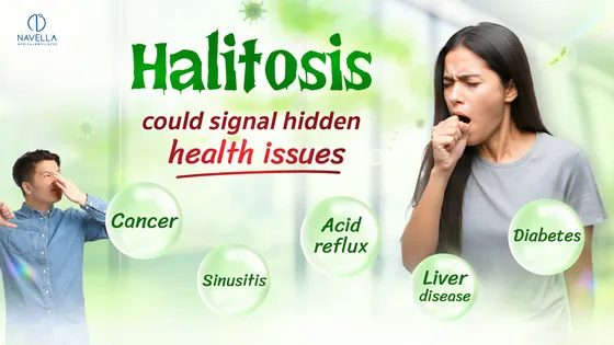 Bad Breath for years may be a sign of hidden health issues!