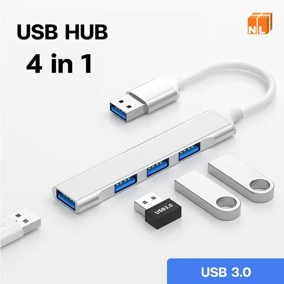 USB HUB 4in1 (NLGG005-USB)
