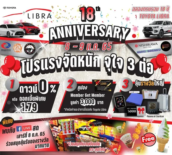 18th Anniversary Toyota Libra