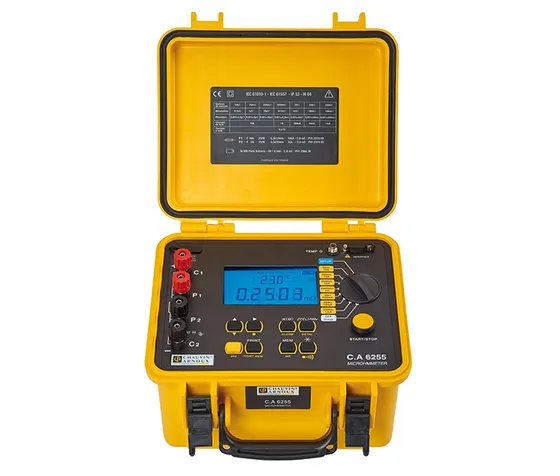 C.A 6255 10A Micro-ohmmeter