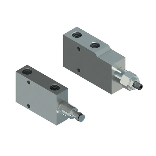 SINGLE COUNTERBALANCE VALVES WITH IN LINE BODY