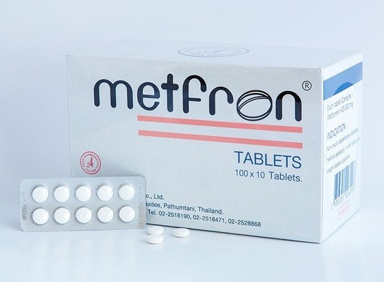 METFRON 500 mg 100x10'T