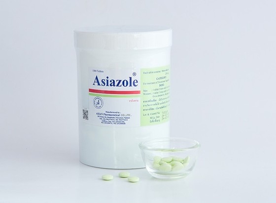 ASIAZOLE 250 mg 1000'T
