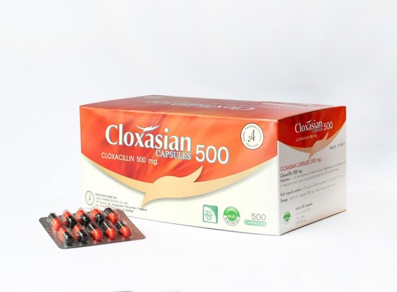 CLOXASIAN 500 mg 50x10'C