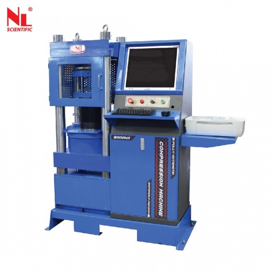 Computerized Compression Machine 3000kN (Fully Automatic) NL 4000 X ...
