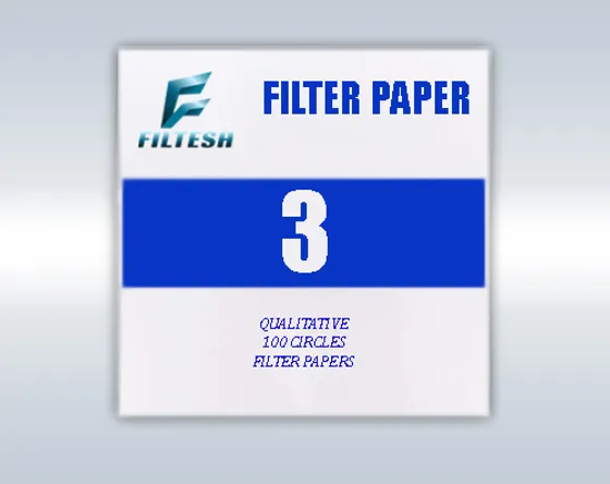 กระดาษกรอง เบอร์ 3 / Grade 3 Qualitative Filter Paper Standard Grade