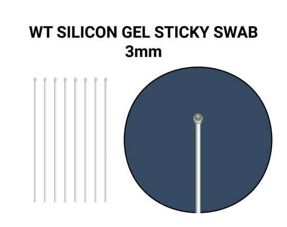 Cleanroom Swab WT Silicone Gel Sticky Swab 3 mm