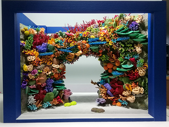 Marine fish tank, residence aquarium, Hong Kong (2021)