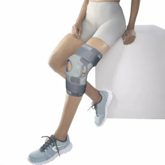 HINGED PATELLA KNEE BRACE-OPEN TYPE P.C. NO. 1404B