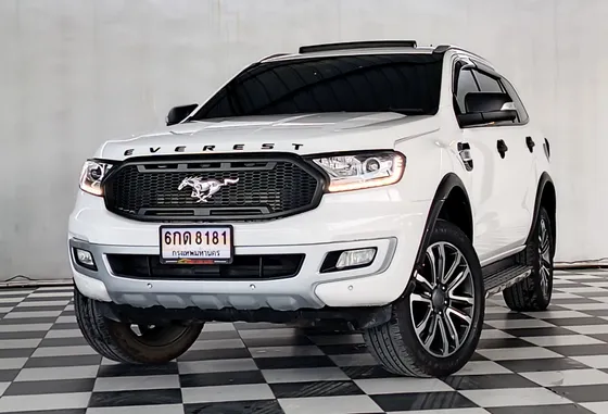 FORD EVEREST 2.0 BI-TURBO TITANIUM PLUS 4WD ปี2019 ( 6 กด 8181 คืนป้ายทะเบียน )